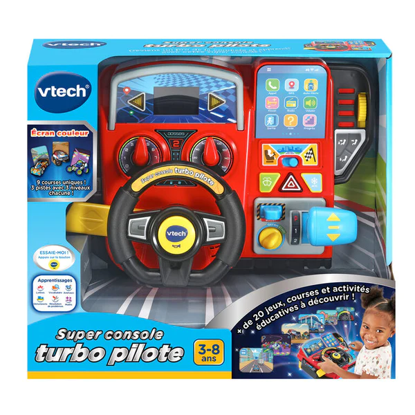 Vtech - Super console turbo pilot FR. – Ojeux