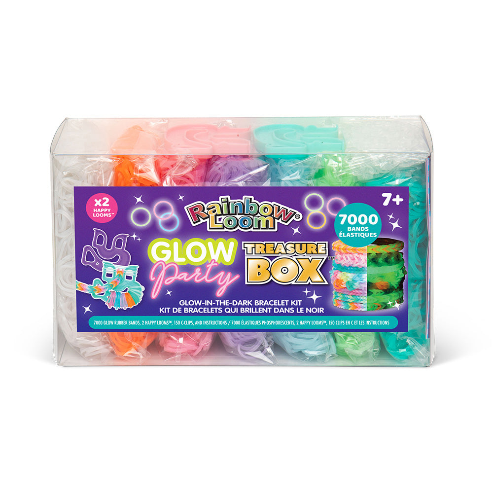 Rainbow Loom - Boite au trésor Glow Party – Ojeux