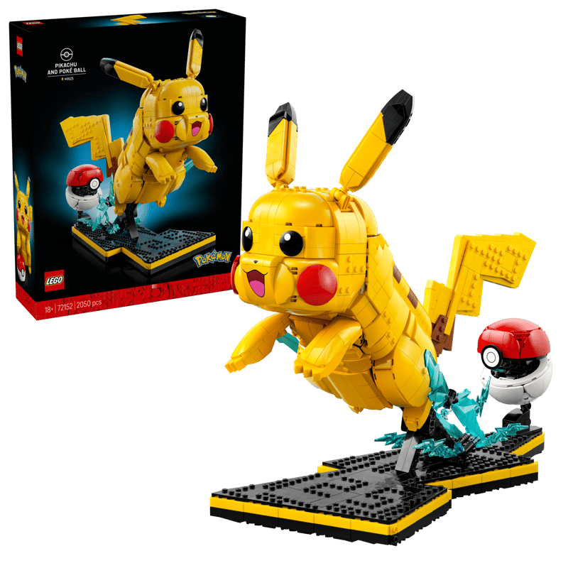 Lego Pokemon 72152 - Pikachu et sa pokeball – Ojeux