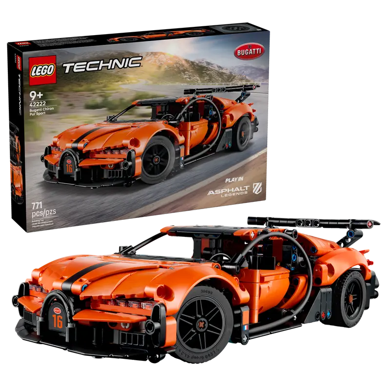 Lego technic 42222 - L’hypervoiture de Bugatti Chiron Pur Sport – Ojeux