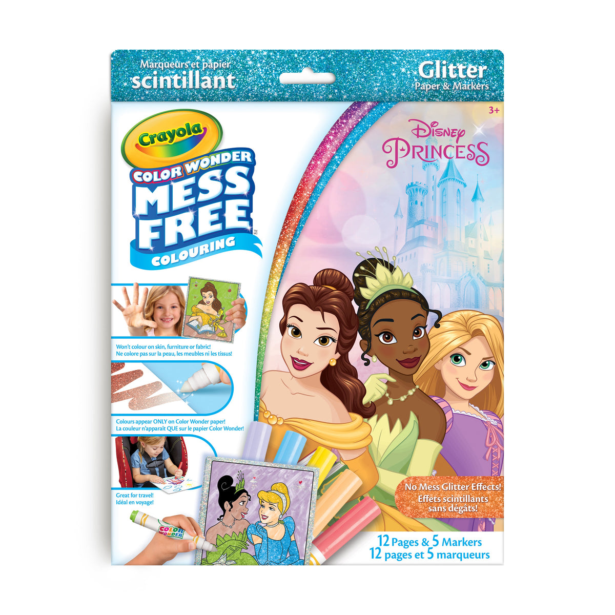 Crayola - Ensemble scintillant de princesses Color Wonder – Ojeux
