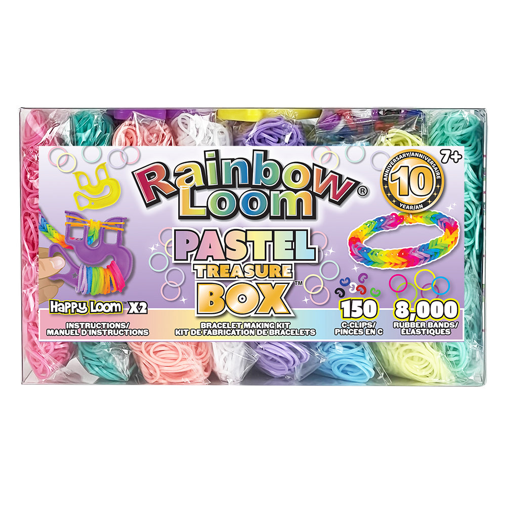Rainbow Loom - Boite au trésor Pastel – Ojeux