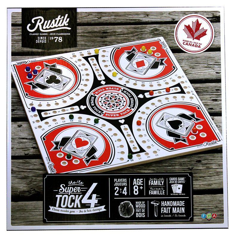 Rustik - Jeu Super Tock 4 Joueurs – Ojeux