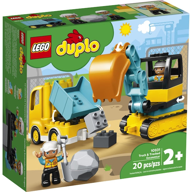 Lego Duplo 10931 Le camion et la pelleteuse Ojeux